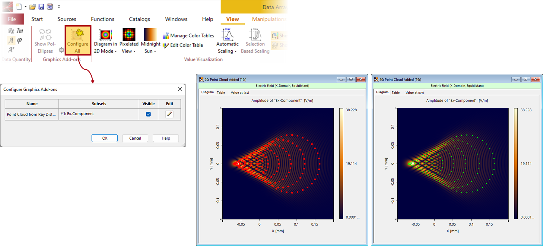Add Point Cloud to Data Arrays